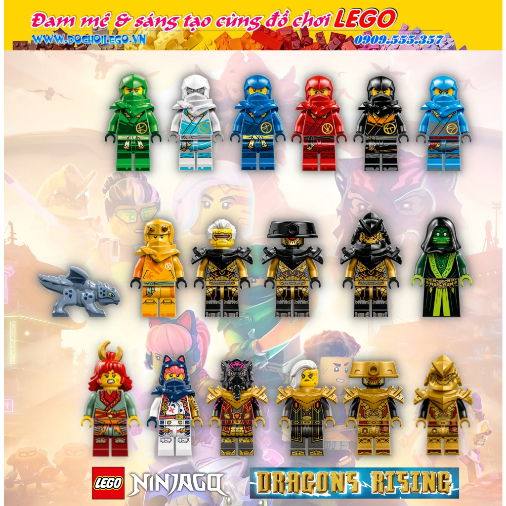 Nhân vật Ninjago Dragons Rising Season 1 - Đồ chơi lắp ráp Urban Sora ...