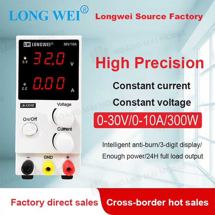 Máy cấp nguồn LONGWEI LW-K3010D 30V-10A đồng hồ 4 số | Shopee Việt Nam