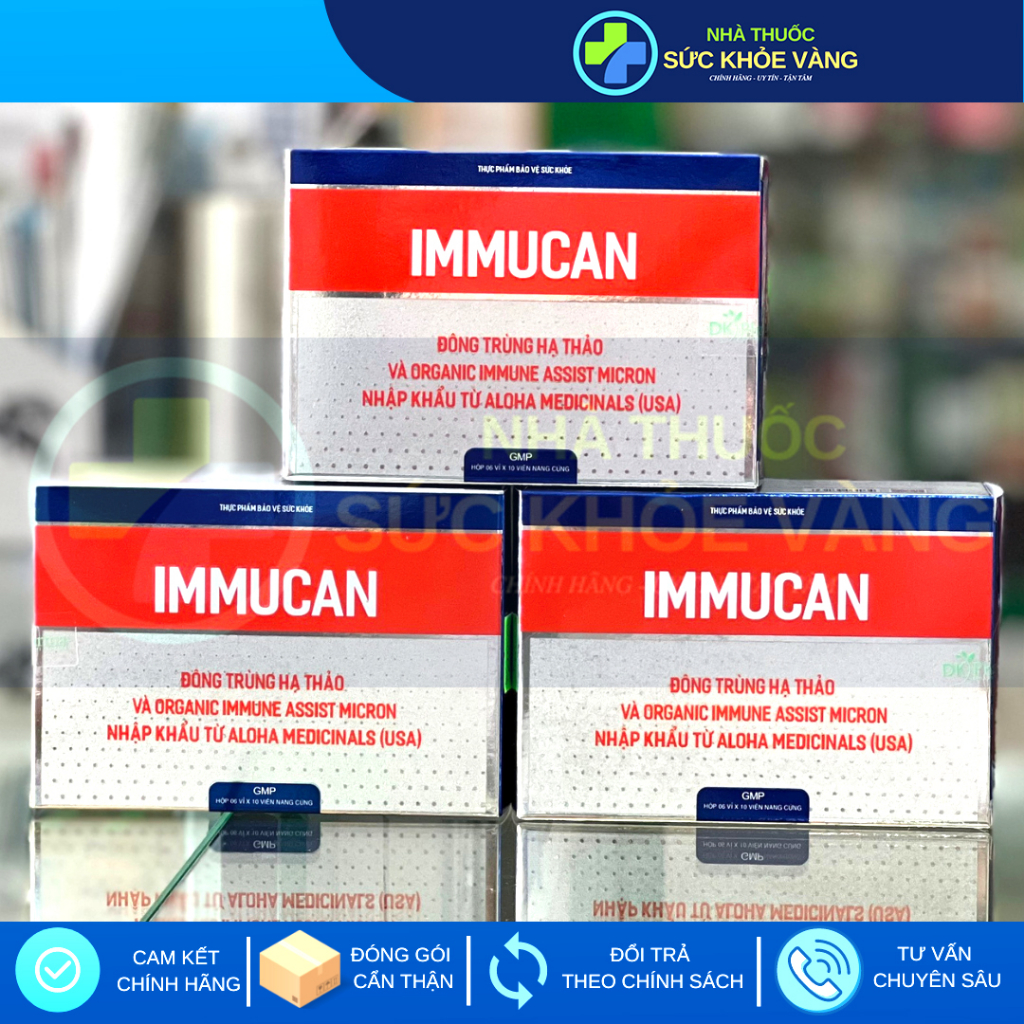 IMMUCAN - Hỗ Trợ Tăng Cường Sức Đề Kháng, Hệ Miễn Dịch Một Cách Tự ...
