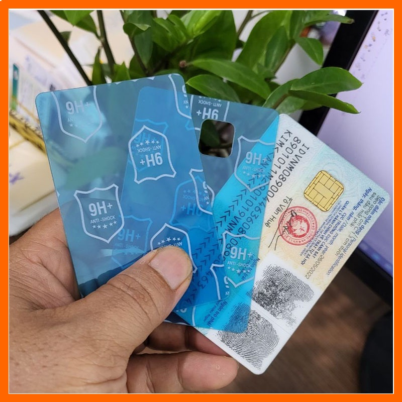 Miếng dán cường lực Nano bảo vệ Căn Cước Công Dân - CCCD / GPLX Giấy phép lái xe khỏi trầy xước ...