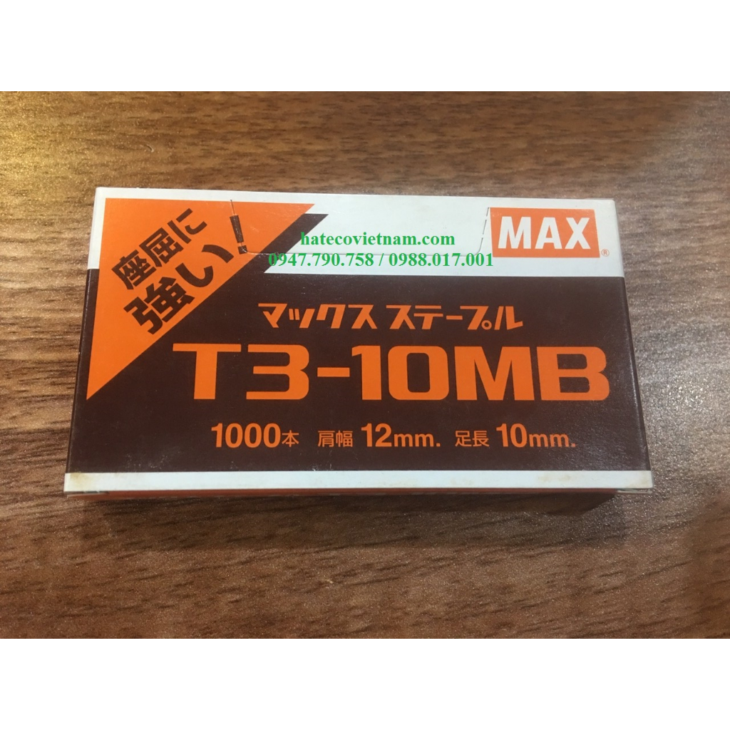 Ghim bấm gỗ Max T3-10MB NHẬT BẢN - Kim bẫm gỗ MAX T3-10MB Gun Tacker ...