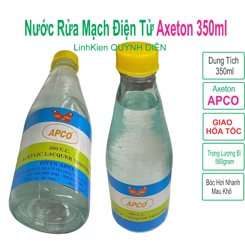 Axeton - Giá Tốt, Miễn Phí Vận Chuyển, Đủ Loại | Shopee Việt Nam