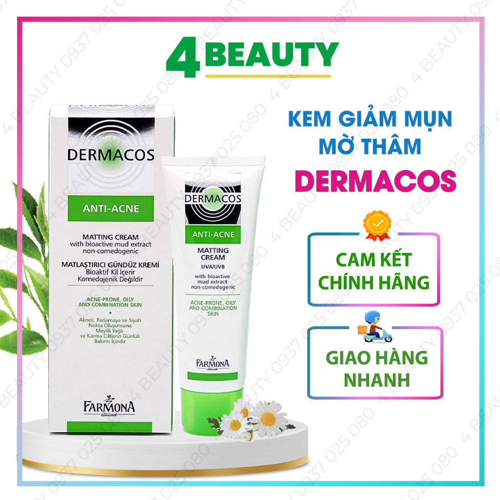 Top 10 kem dưỡng ẩm cho da dầu mụn dermacos hiệu quả nhất