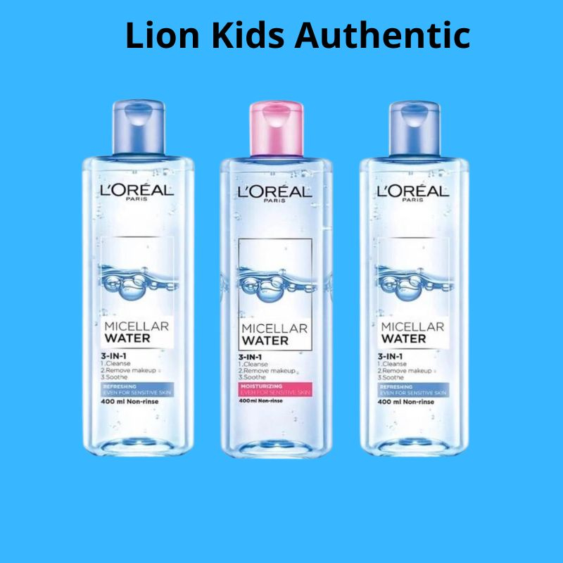 Nước Tẩy Trang L'Oreal Paris 3-in-1 Micellar Water 400ml sạch sâu, dưỡng ẩm | Shopee Việt Nam