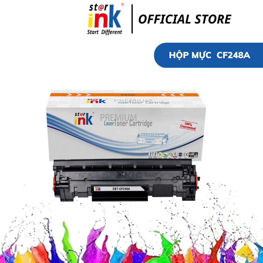 Hộp mực 48a Thương hiệu starink dùng cho máy Hp laserjet m15w,15a,m16 ...