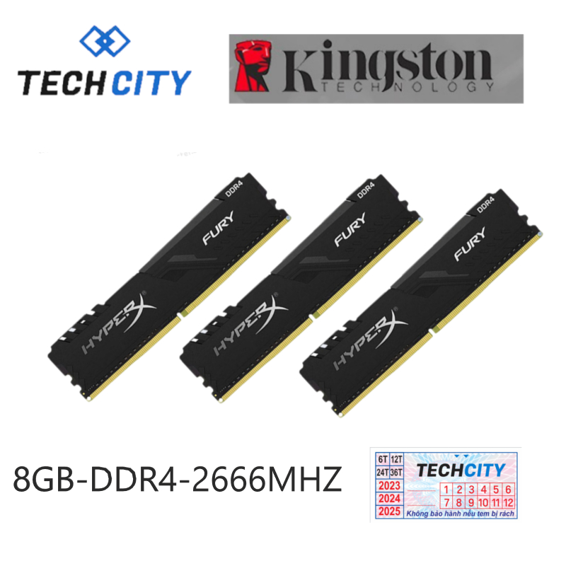 Ram Kingston HyperX DDR4 8GB 2666Mhz - Bảo Hành lên tới 36 tháng ...