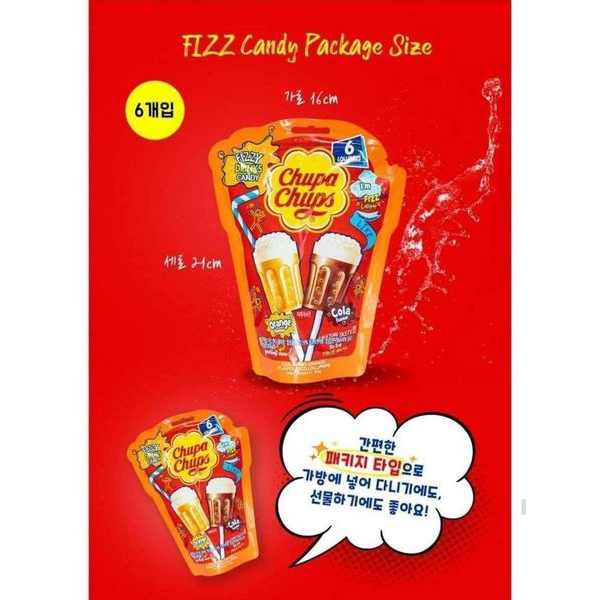 Kẹo Chupa Chups Fizzy Drinks Candy | Shopee Việt Nam
