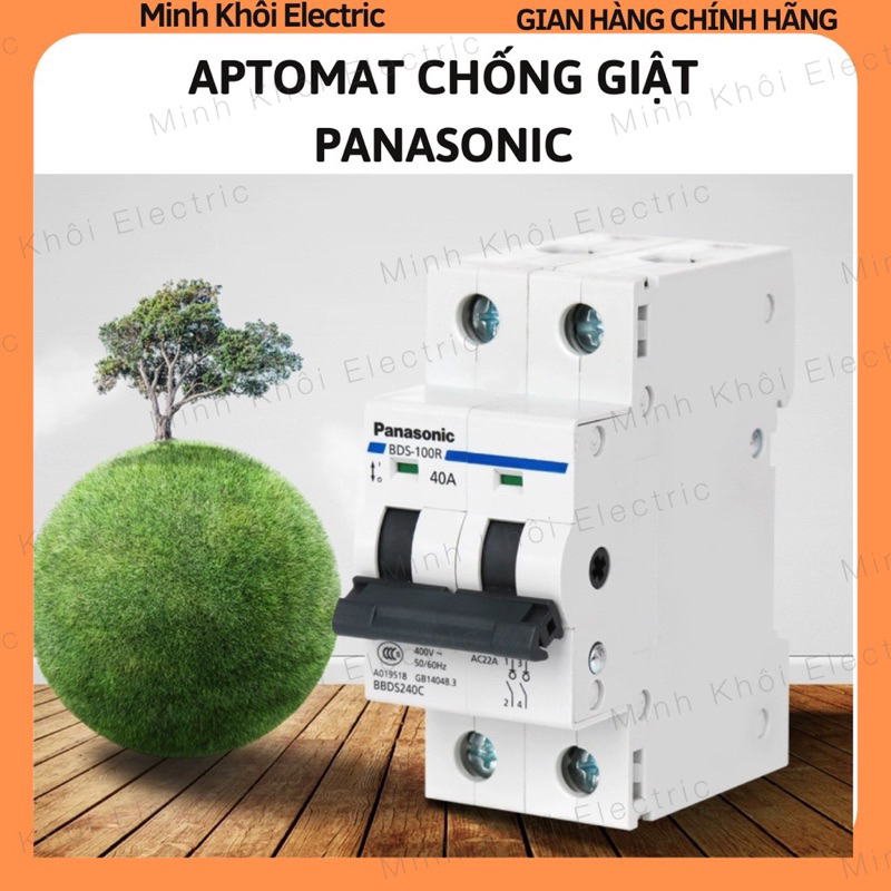 Aptomat Chống Giật Panasonic, CB Chống Giật Panasonic RCBO, attomat chong rò RCBO | Shopee Việt Nam