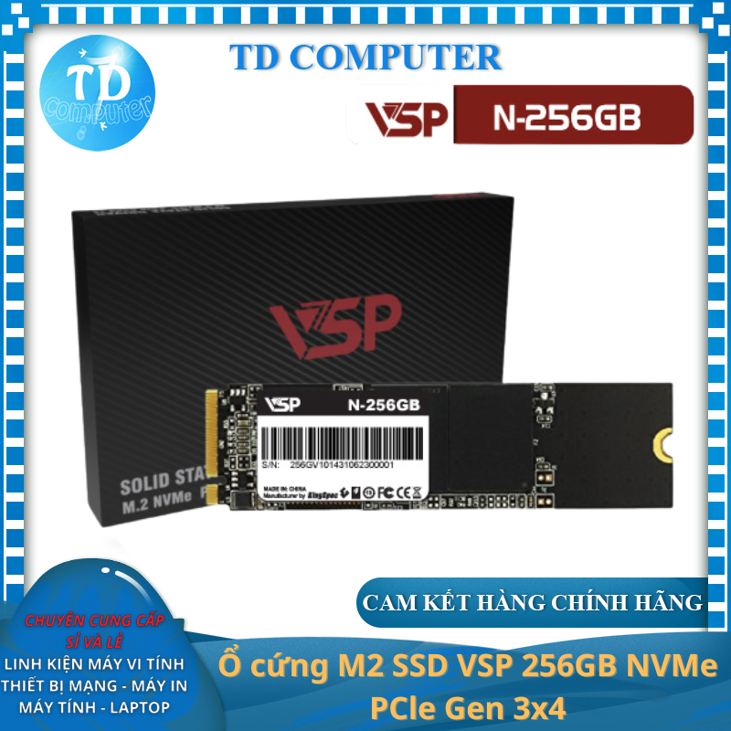 Ổ cứng M2 SSD VSP 256GB NVMe PCle Gen 3x4 - Hàng chính hãng Tech Vision ...