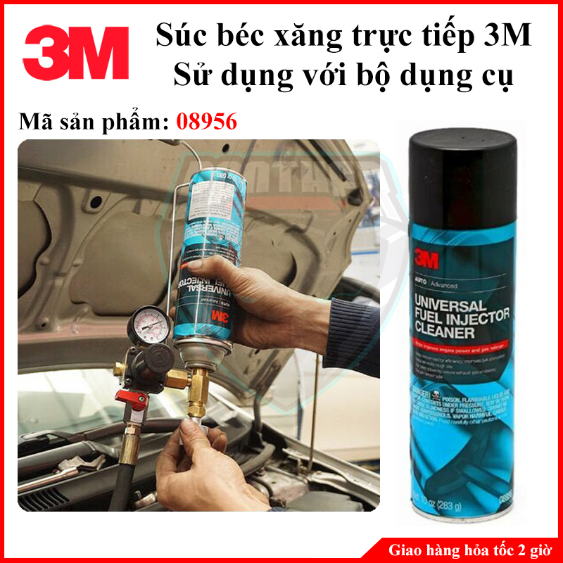 [Chính hãng 3M] Dung dịch súc béc vệ sinh kim phun trực tiếp máy xăng ...