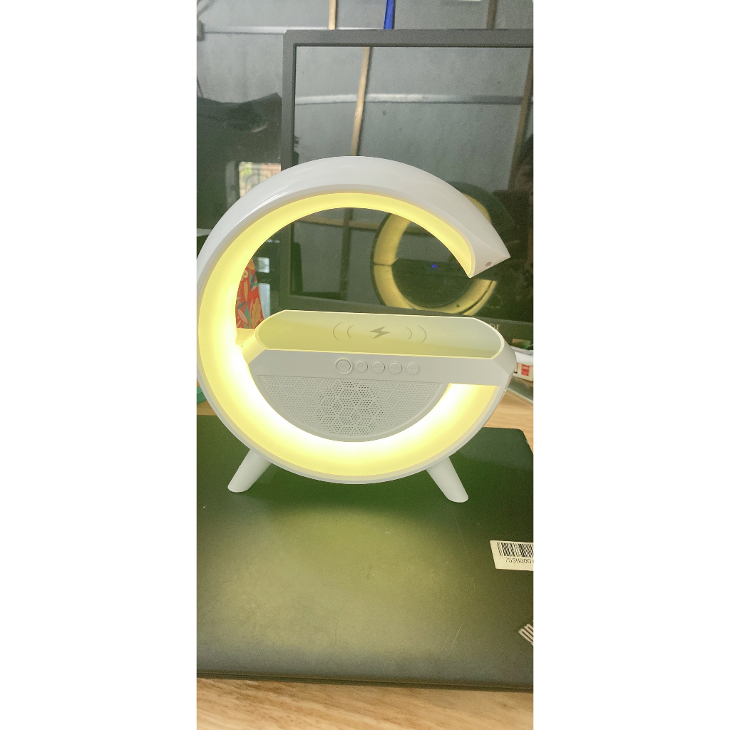 Loa bluetooth chữ G tích hợp đèn led và xạc không dây HM-2301 | Shopee ...