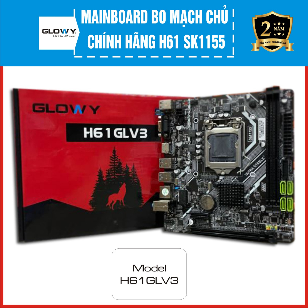 Bo mạch chủ chính hãng AFOX - Glowy H610/H510/H310/H110/ H81/ H61 ...