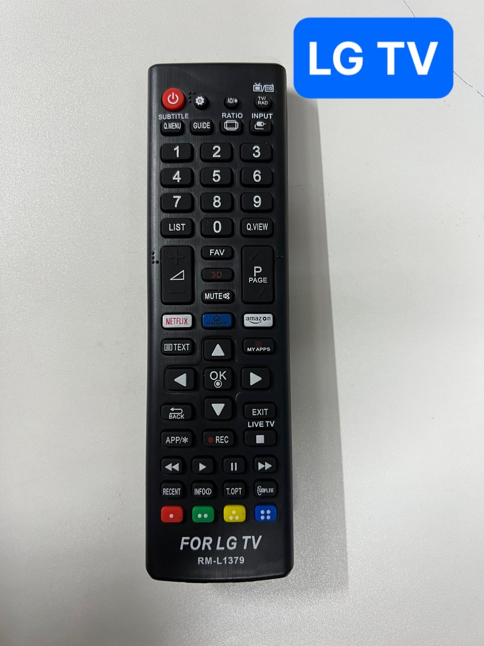 Điều khiển TV LG RM 1379 - Dùng cho các dòng TV LCD/LED | Shopee Việt Nam