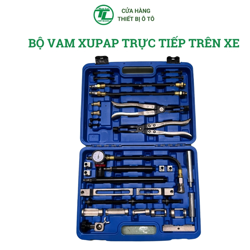 Bộ Vam xupap trực tiếp trên xe ô tô thay thế phớt ghít không cần hạ máy ...