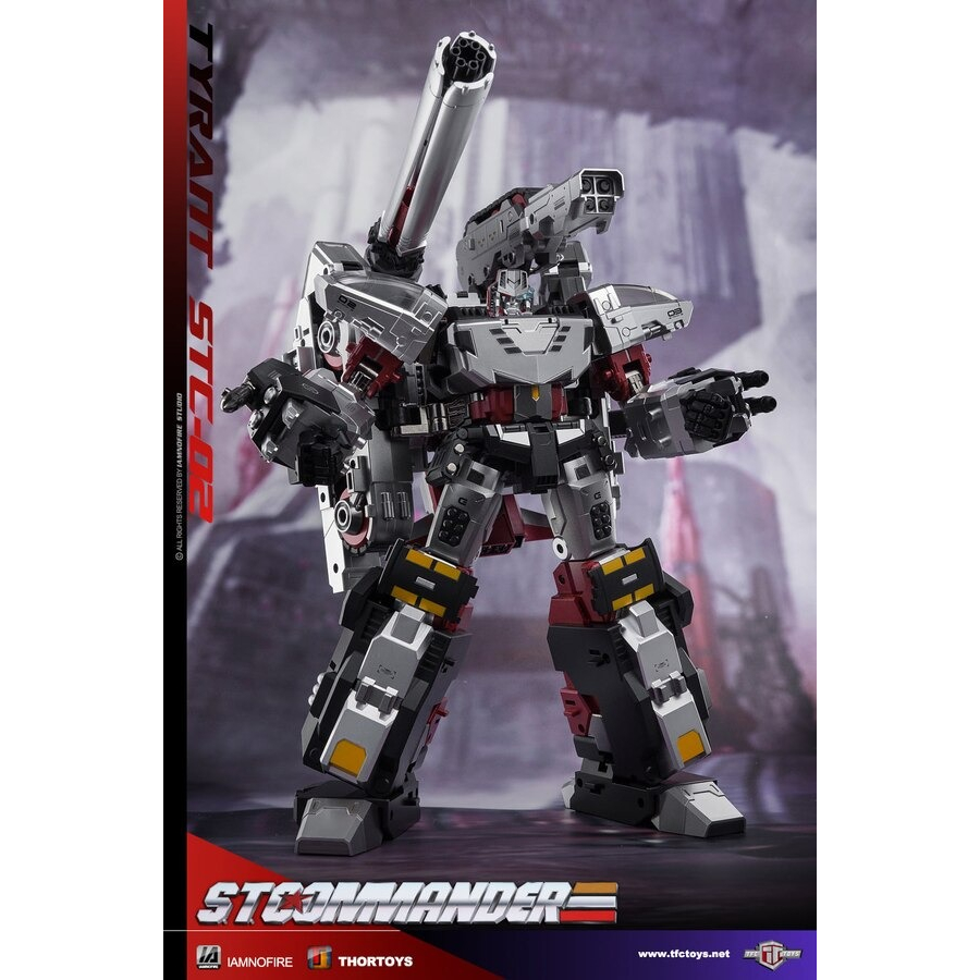 [2nd] Mô hình Transformer TFC Toys STC02 STC-02 Tyrant Dominator ...