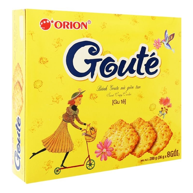 bánh quy goute hạt , mè dinh dưỡng orion 316.8gr hộp | Shopee Việt Nam