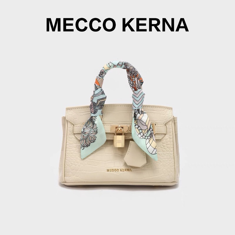 Túi xách nữ MECCO KERNA from Paris Auth MK168( 3 màu Đen, Hồng, Kem ) | Shopee Việt Nam