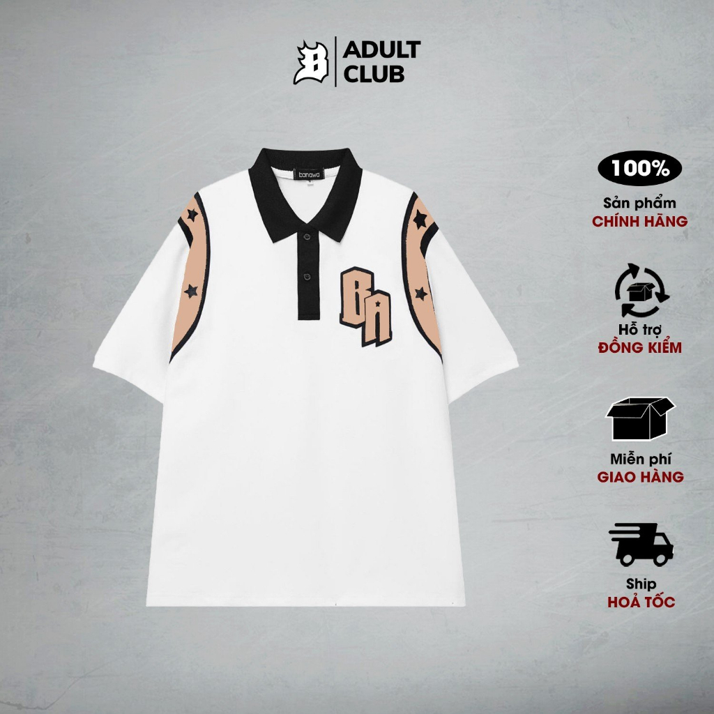 Áo Polo Local Brand Banawa áo phông oversized nam nữ unisex form rộng ...