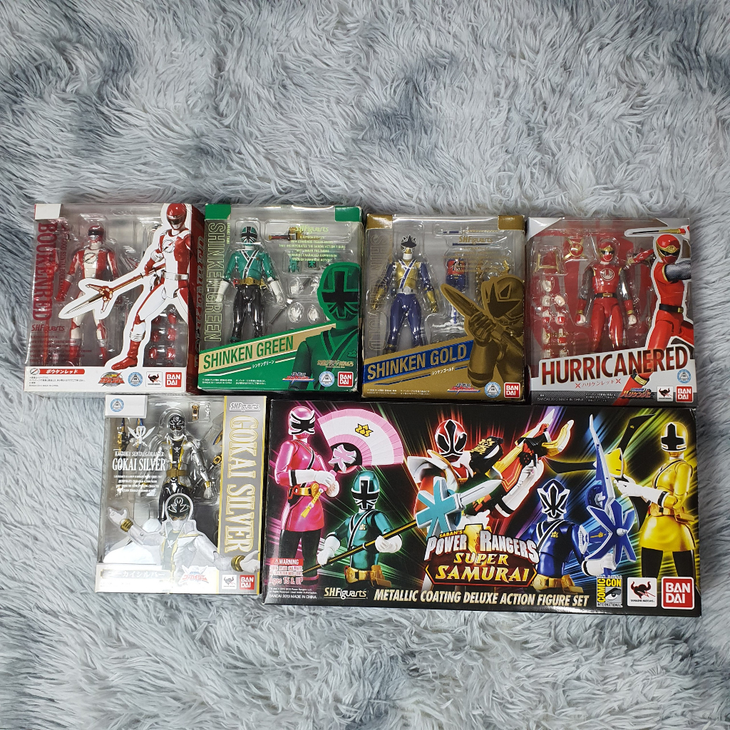 SHF Super Sentai | SHF Shinken, SHF Hurricane, SHF Gokai | Bandai ...