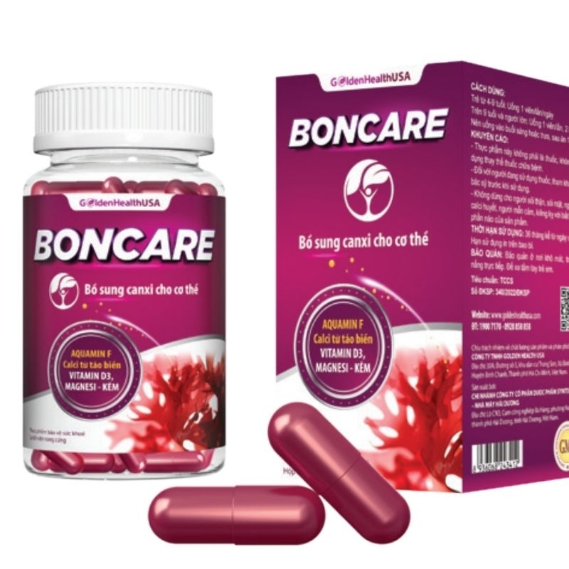 viên uống bổ sung canxi hữu cơ BONCARE | Shopee Việt Nam