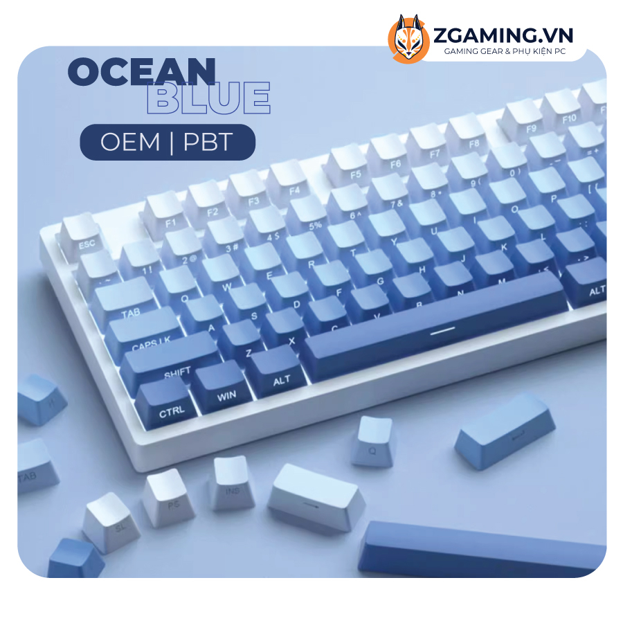 Bộ Nút Bàn Phím | Keycap Gradient Ninja | Side Print | PBT Double Shot ...