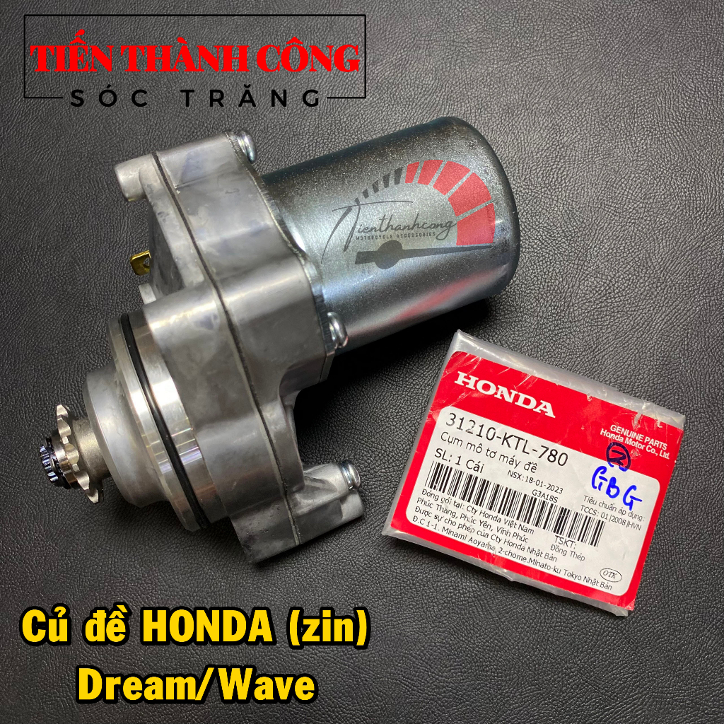 Củ đề HONDA (Chính hãng) gắn xe Dream, Wave Alpha 100 (Mã: 31210-KTL ...