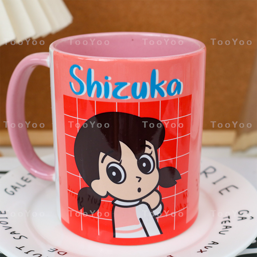 Ly Sứ 6 Nhân Vật Doraemon Nobita Shizuka Jaian Doraemi Suneo Dễ