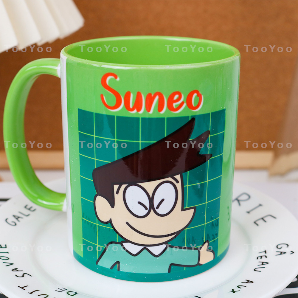 Ly sứ 6 nhân vật Doraemon, Nobita, Shizuka, Jaian, Doraemi, Suneo dễ ...
