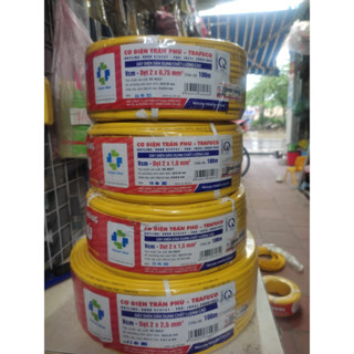 Dây Điện Trần Phú Chính Hãng 2x0.75, 2x1, 2x1.5, 2x2.5, 2x4, 2x6 (Giá ...