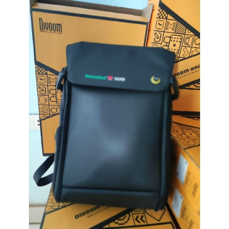 Balo màn hình LED Divoom Pixoo Backpack-M (Hàng chính hãnh logo ...