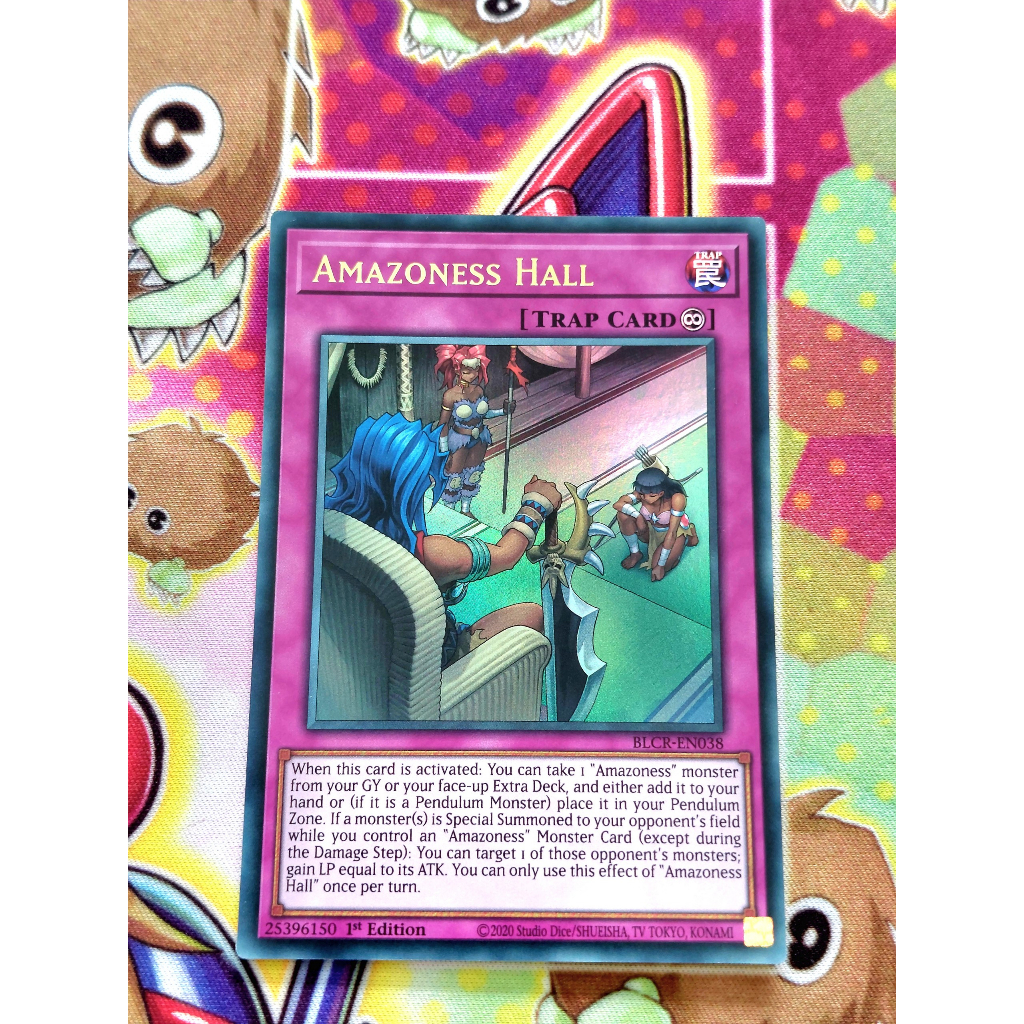 [ Đỗ Lạc Shop ] Thẻ Bài Yugioh Mint90 Trap Amazoness Hall - Ultra ...