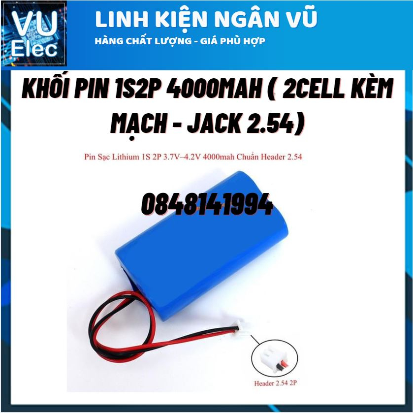 Khối pin VICTPOWER 1S - 4000mAH ( CELL PIN highstar chính hãng )- Xả 2A ...