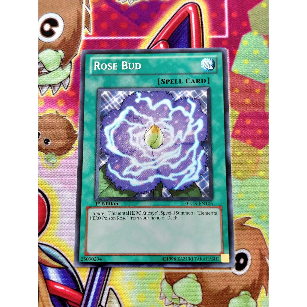 [ Đỗ Lạc Shop ] Thẻ Bài mint90 Yugioh Spell Rose Bud - Rare | Shopee Việt Nam