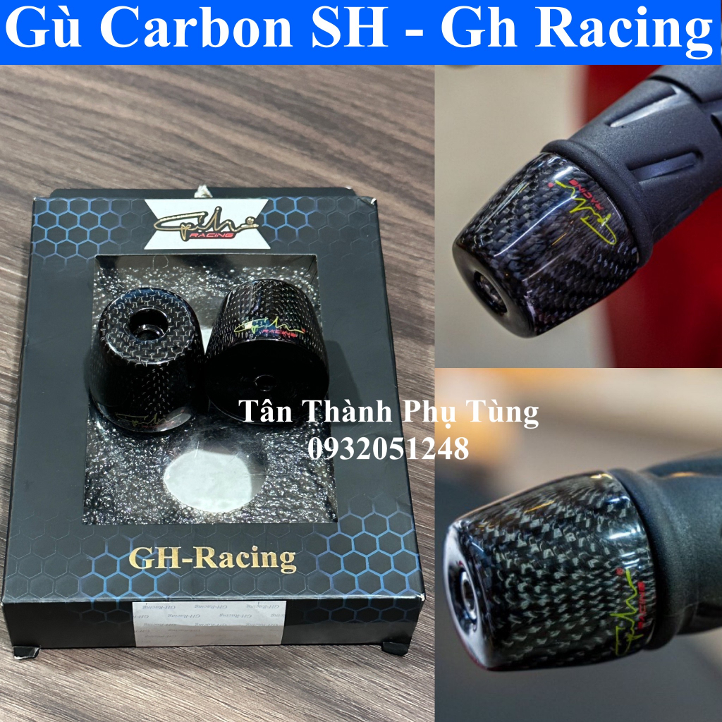 Gù SH Carbon màu đen- GH Racing | Shopee Việt Nam