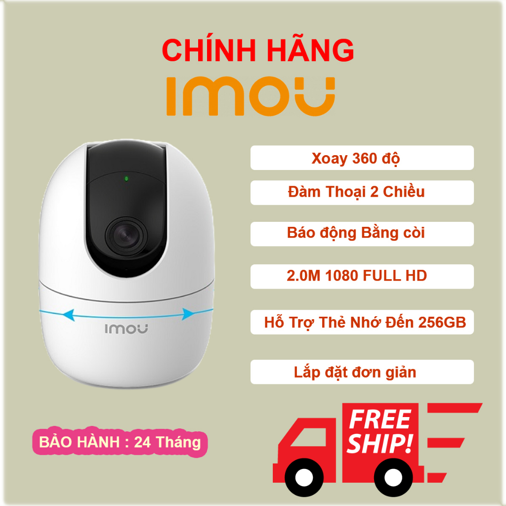 camera imou ranger 2 chính hãng bảo hành 24 tháng | Shopee Việt Nam