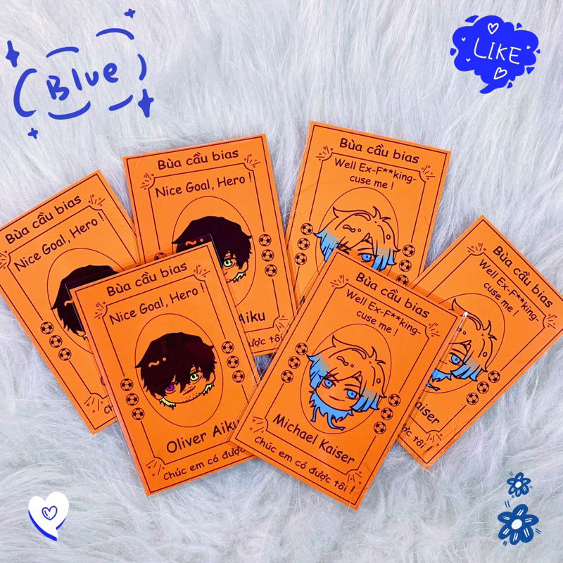 Card Blue Block | Thẻ bài Blue Lock bóc pack nhân phẩm Anime Blue Lock ...