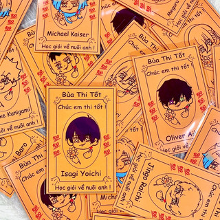 Card Blue Lock | Thẻ bài Thi Tốt Blue Lock bóc Pack Nhân Phẩm | Anime ...