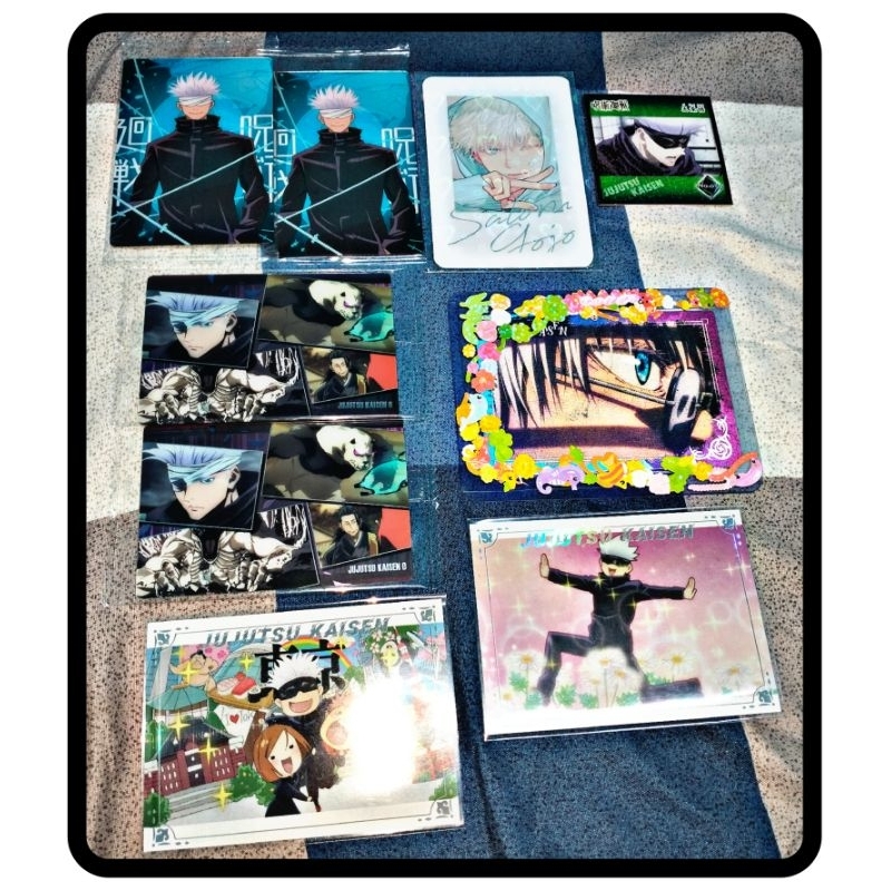 [ Sẵn ] Card , goods chính hãng nhân vật Gojo trong Jujutsu Kaisen ...