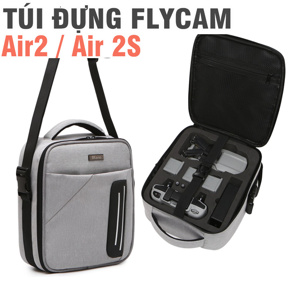 Túi đựng Flycam DJI Air2 / Air 2S (Flycam DJI ) túi có xốp cứng chống ...
