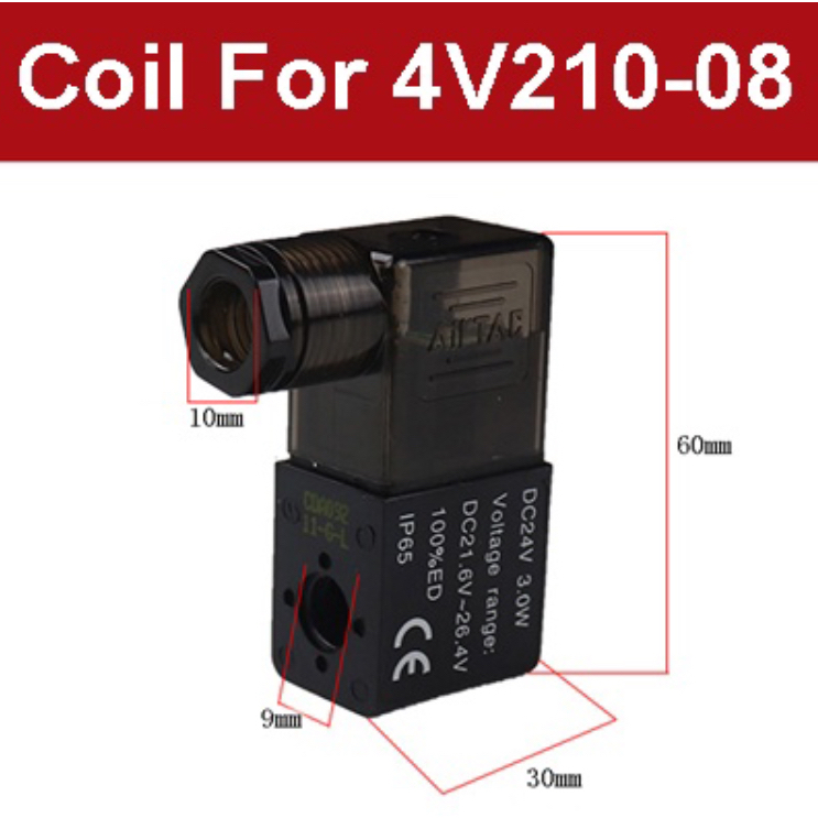 Coil van điện từ khí nén AC220V,DC24V | Shopee Việt Nam