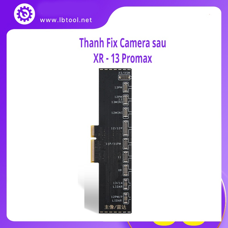 Box Luban L3 Mini sửa Face ID, fix pin, camera, cáp loa trong X-15PM ...