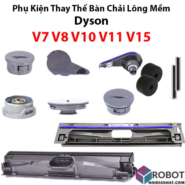 Phụ Kiện Thay Thế Bàn Chải Lông Mềm Dyson V7 V8 V10 V11 V15 | Shopee Việt Nam
