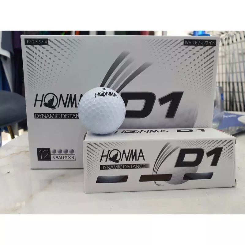 Bóng Golf Honma D1 new hộp 12 quả | Shopee Việt Nam