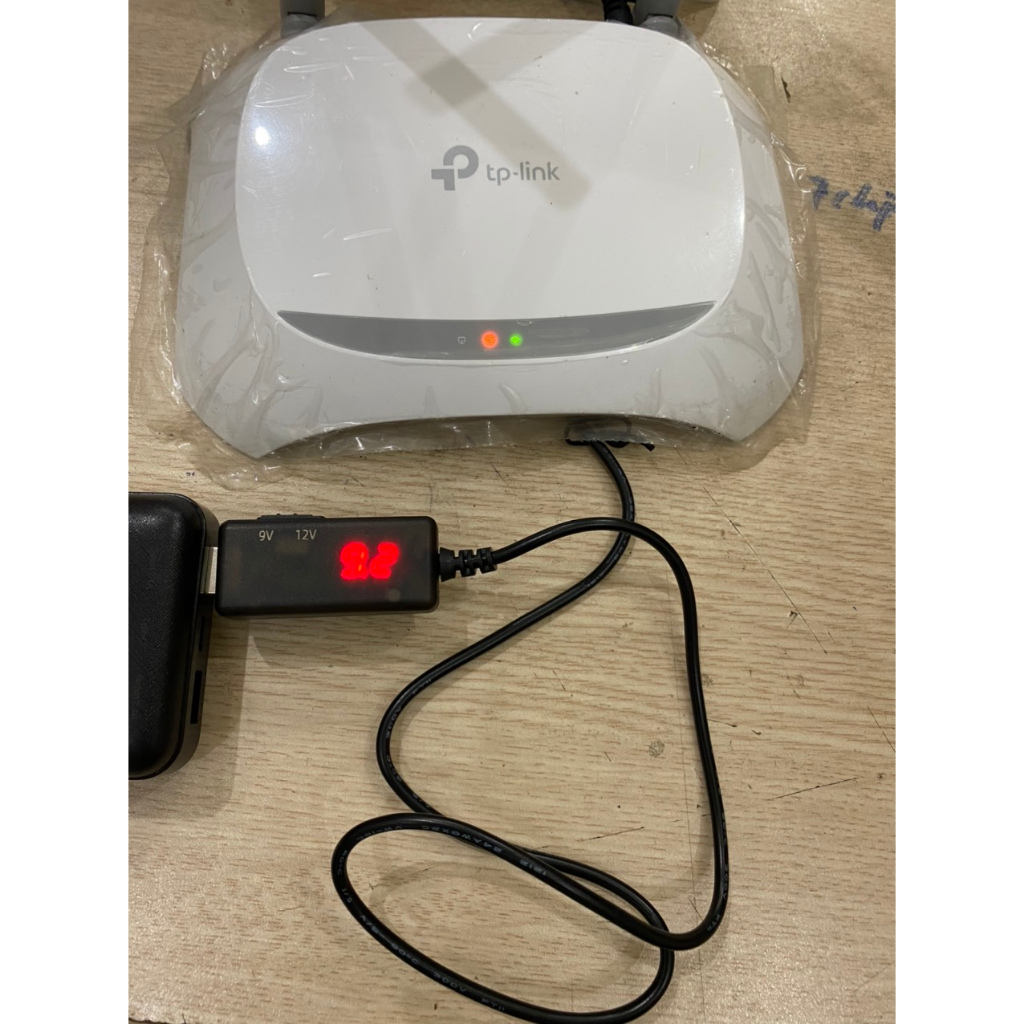 Cáp chuyển đổi điện áp 5v sang 12v - 1,5A (dùng cho modem Wifi 1,5A trở ...