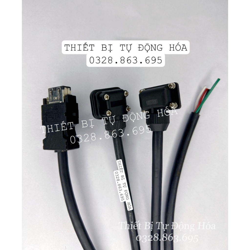 Bộ Cáp cho servo Mitsubishi các dòng J3,J4,JN,JE từ 50-750W Cáp động ...