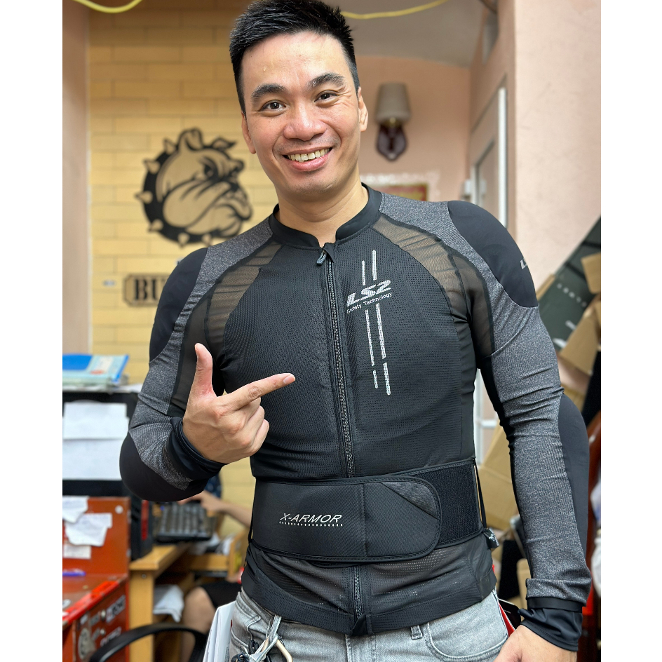 Áo giáp Motor LS2 X-Armor | Shopee Việt Nam