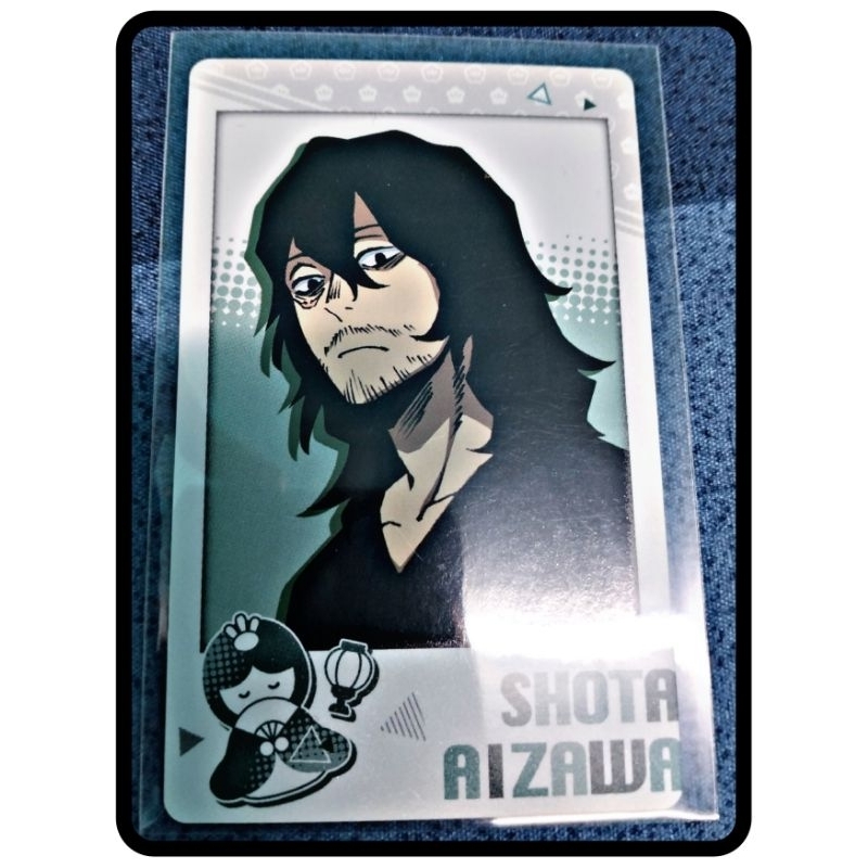 [ Sẵn ] Card chính hãng nhân vật Aizawa trong My hero Academia | Shopee ...