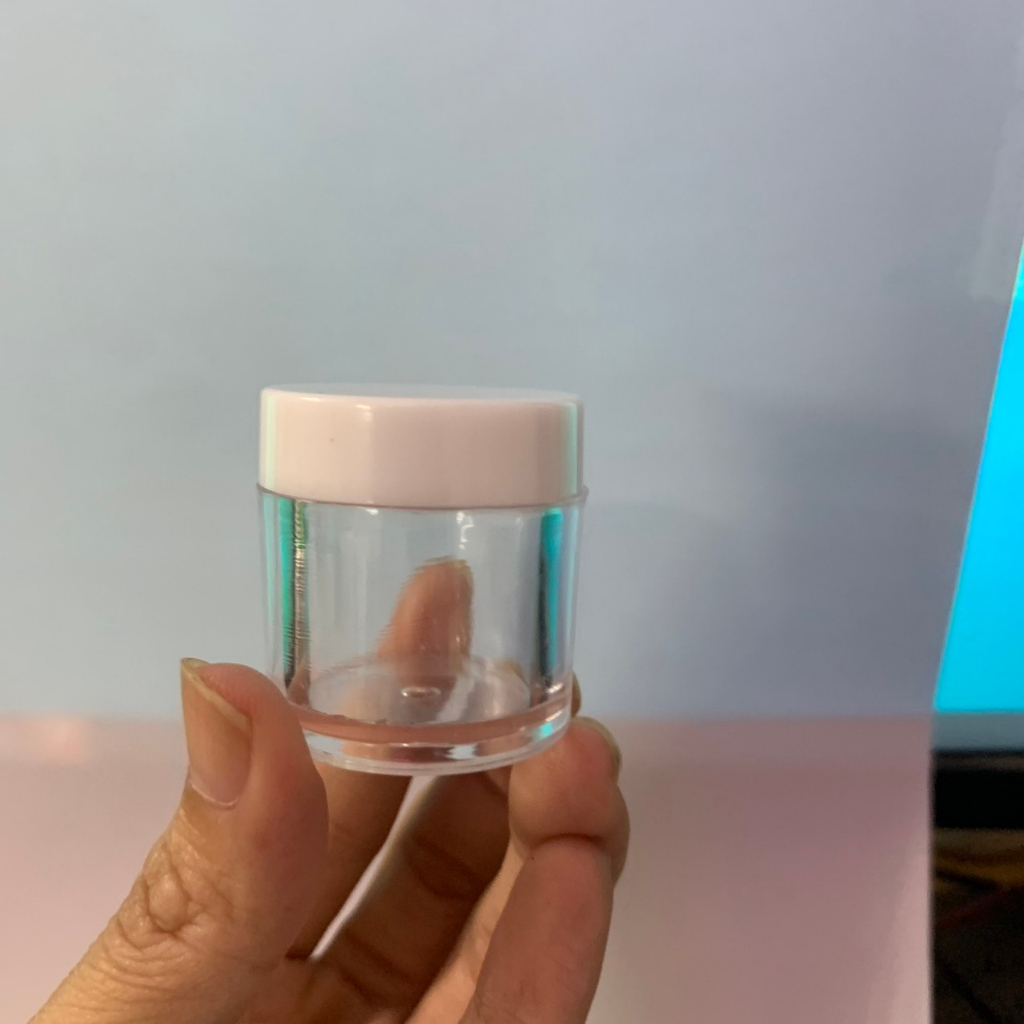 Hủ Nhựa Trong Suốt Tròn Nắp Đen 3g/5g/10g/20g/30g/50g Chiết Mỹ Phẩm, Hủ nhựa kiến đựng kem chiết ...