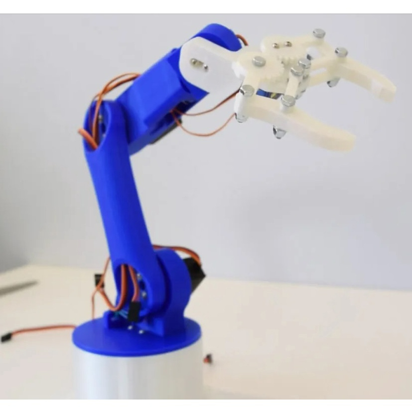 Cánh tay robot 5 bậc in 3D Siêu cứng cáp - Hỗ trợ lắp đặt - TẶNG ỐC KÈM ...