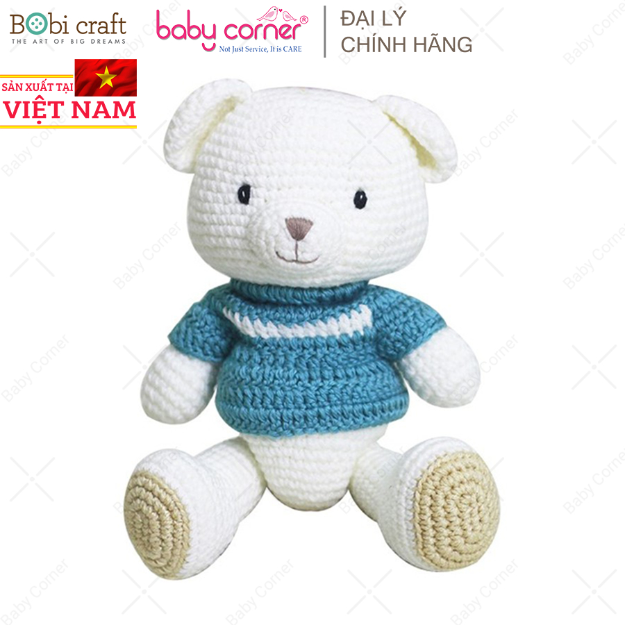Thú Bông Len Bobi Craft Gấu Bobbie Tinh Nghịch | Shopee Việt Nam